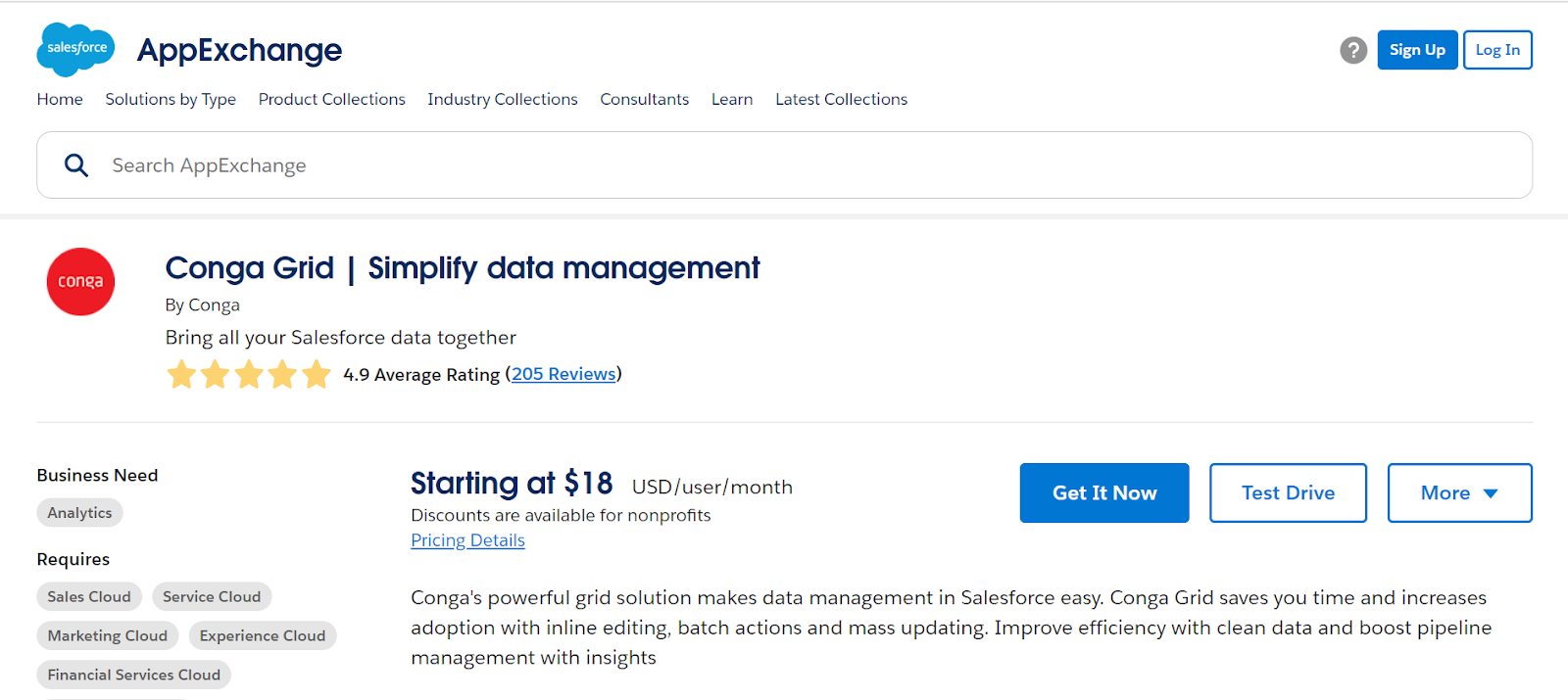 Conga Grid Salesforce App Review 2025 ☁️ Salesforce Apps