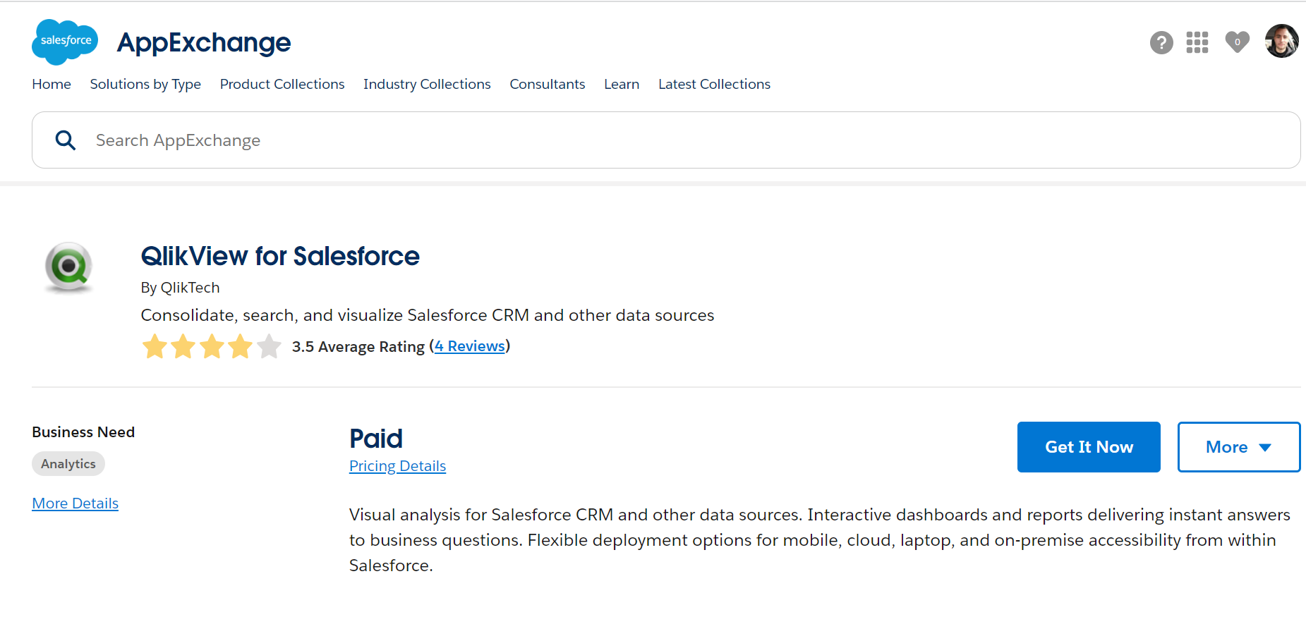 Qlikview Salesforce App Review 2025 ☁️ Salesforce Apps