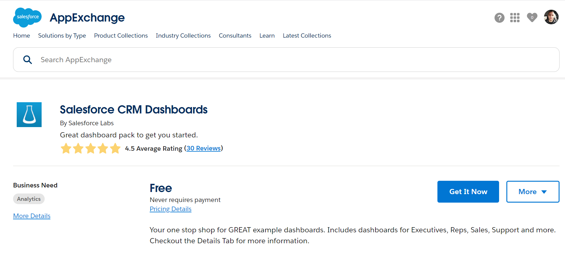 Salesforce CRM Dashboards App Review 2025 ☁️ Salesforce Apps
