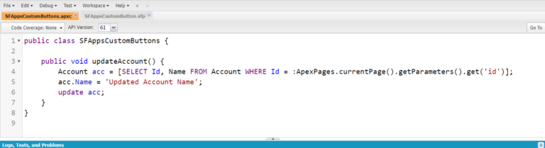 Visualforce Page with Custom Controller Example & Overview☁️