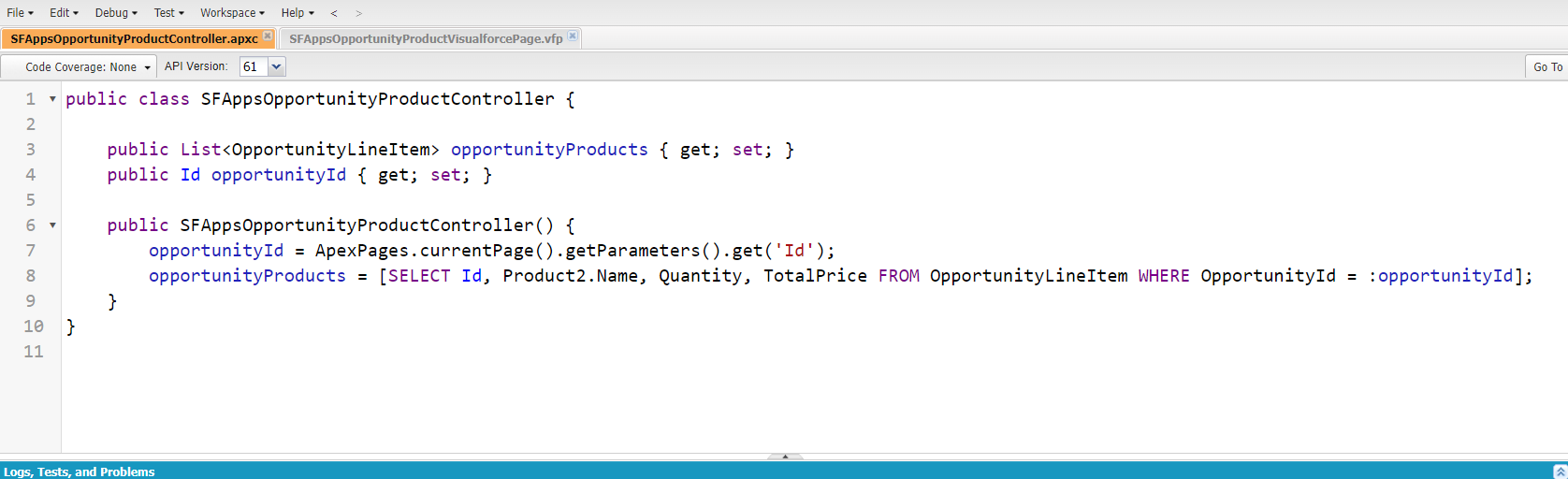 Visualforce Page with Custom Controller Example & Overview☁️
