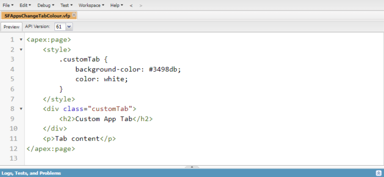 Visualforce Page with Custom Controller Example & Overview☁️
