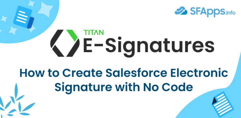 How to Create Salesforce Electronic Signature with No Code☁️
