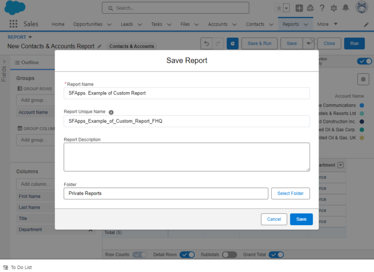 Streamline Data Analysis: Custom Reports Salesforce in 2026 ☁️