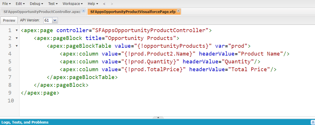 Visualforce Page with Custom Controller Example & Overview☁️