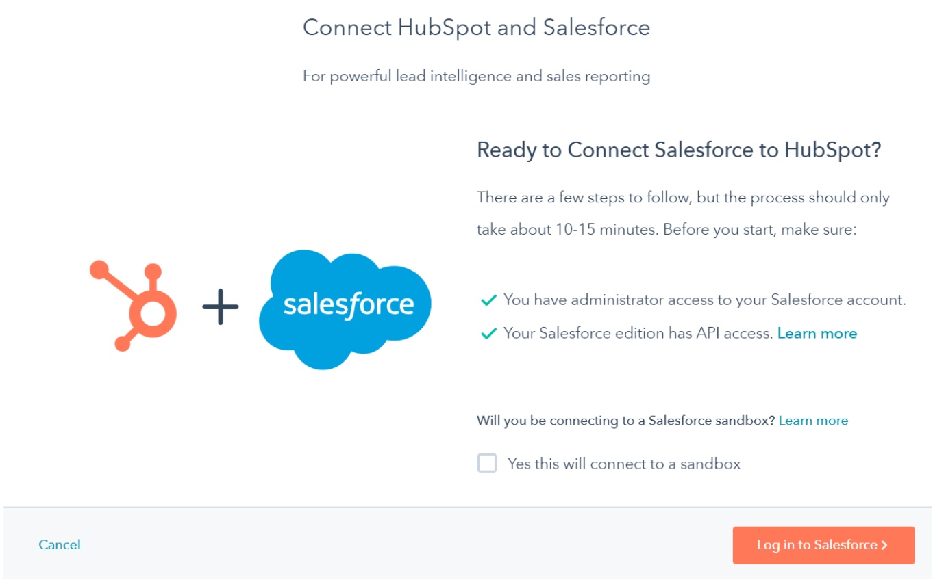 HubSpot Salesforce Integration Guide 2025 ☁️ Apps & Steps