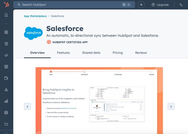 HubSpot Salesforce Integration Guide 2025 ☁️ Apps & Steps
