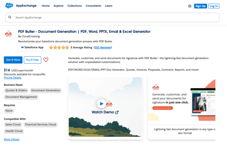 PDF Butler: Salesforce Document Generation ☁️ 2025