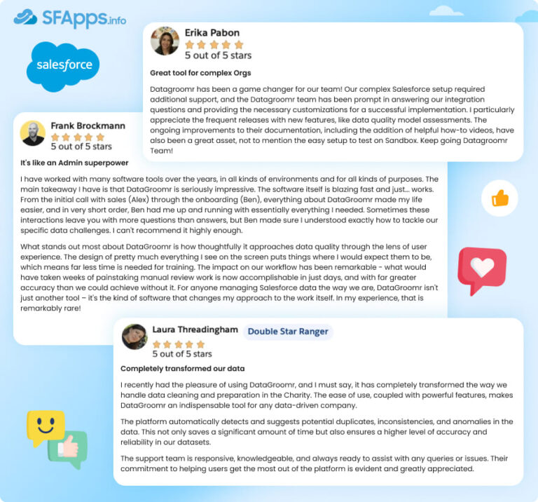 DataGroomr - AI Salesforce Deduplication Tool in ☁️ 2025